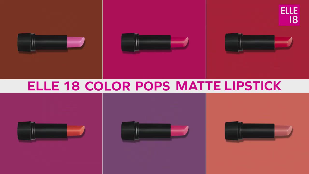 Buy Elle 18 Color Pop Matte Lip Color Online